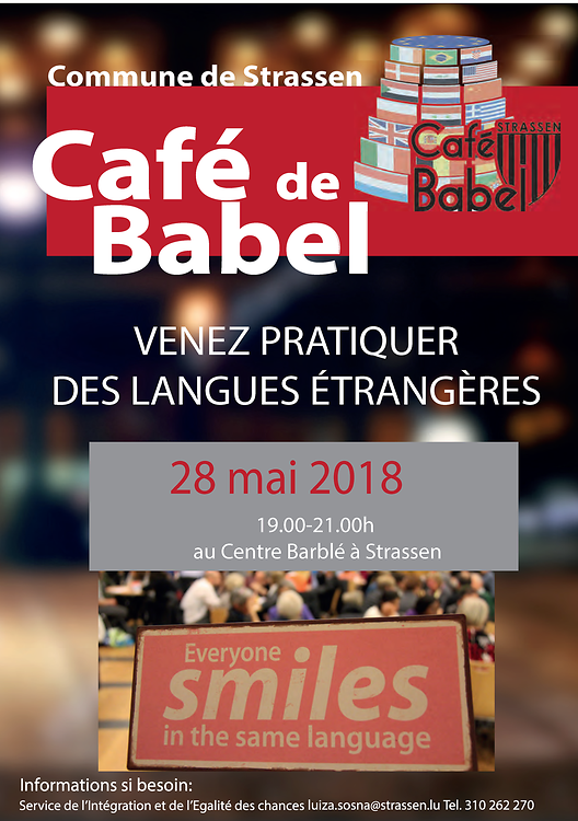 Café de Babel de la Commune de Strassen - Vivre ensemble dans ma commune